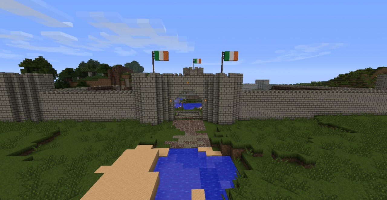 irish castle Minecraft Map