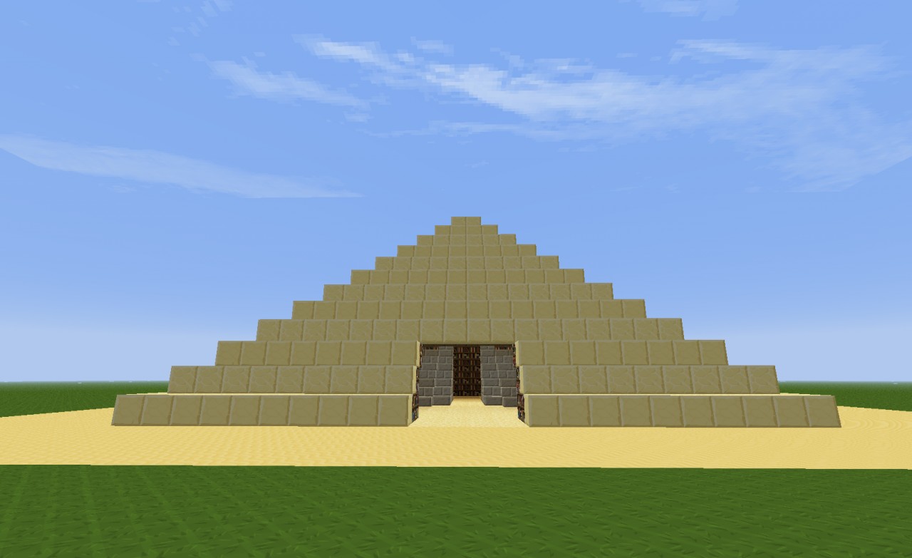 Pyramid Library Minecraft Map