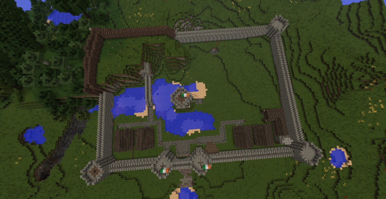 irish castle Minecraft Map