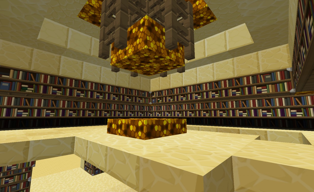 Pyramid Library Minecraft Map
