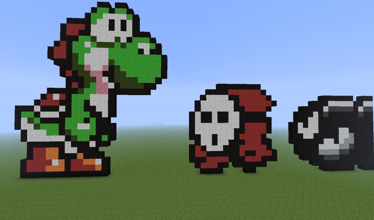 Mario Brothers Music Train Minecraft Map