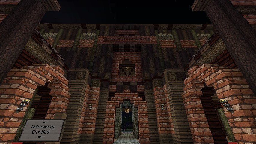 Spawn City - City Hall Minecraft Map