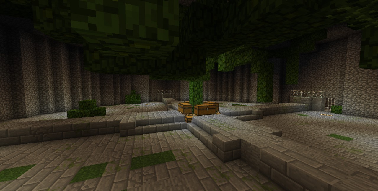 A ScreenShot Of The Arena Minecraft Map