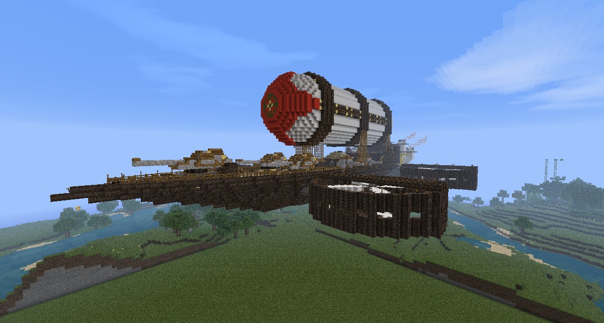 Airship "Fury" Minecraft Map