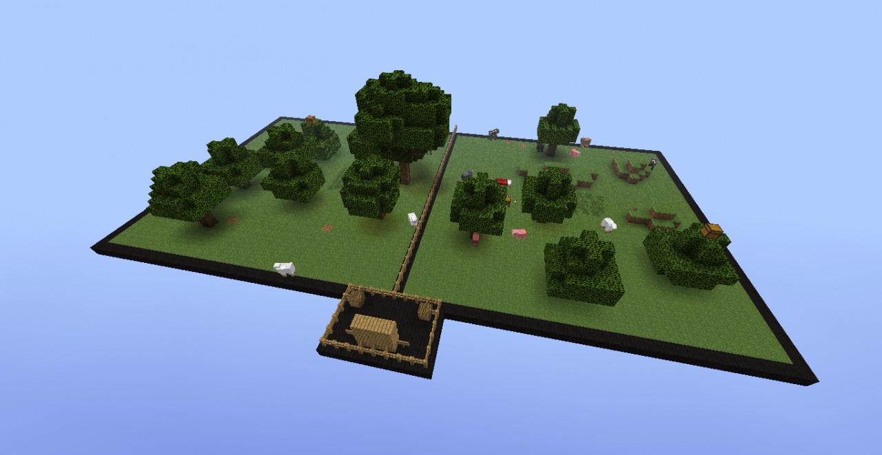 Pvp build battle Minecraft Map