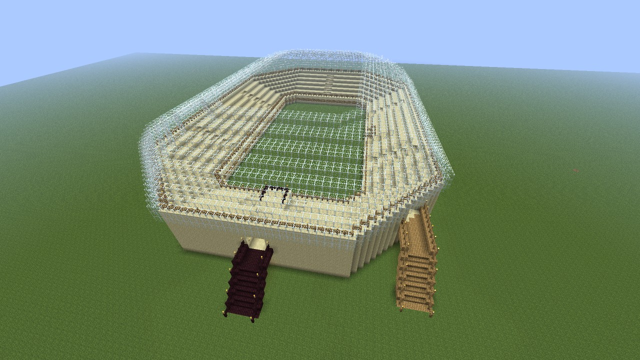 Arena Sandstone Minecraft Map