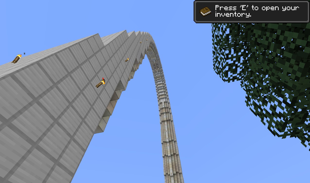 Gateway Arch and Memorial Minecraft Map