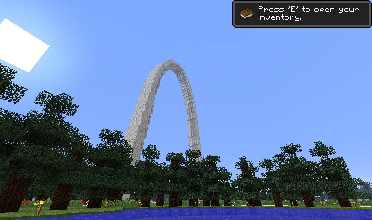 Gateway Arch and Memorial Minecraft Map