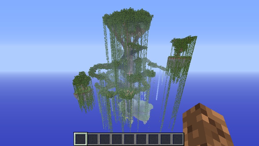 Ultimate tree survival Minecraft Map
