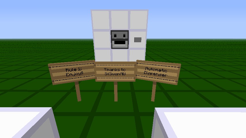 [Redstone] Arrow Turret (Automatic Dispenser) Minecraft Map