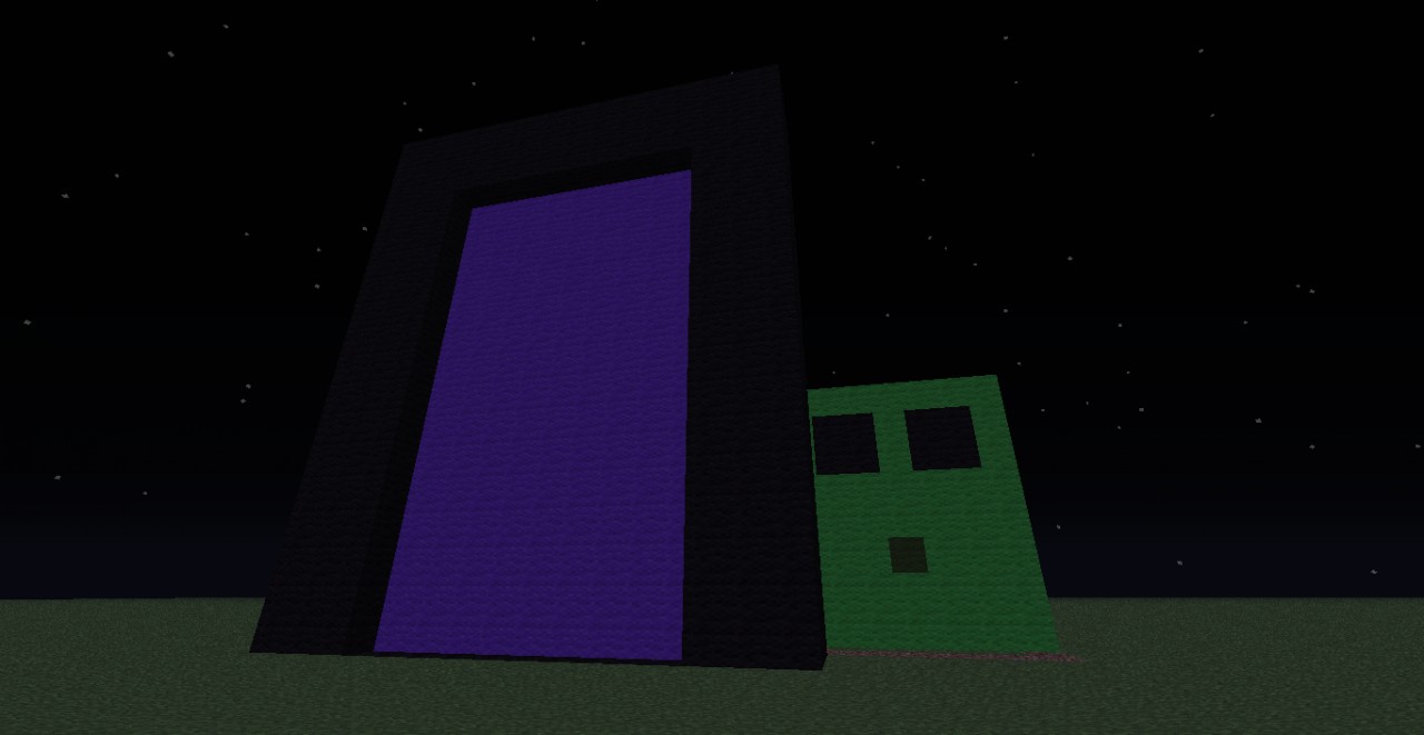 nether portal![with 3d slime] Minecraft Map