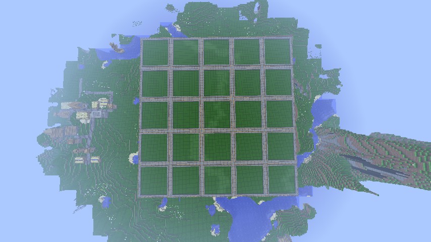 Empty Plots Minecraft Map
