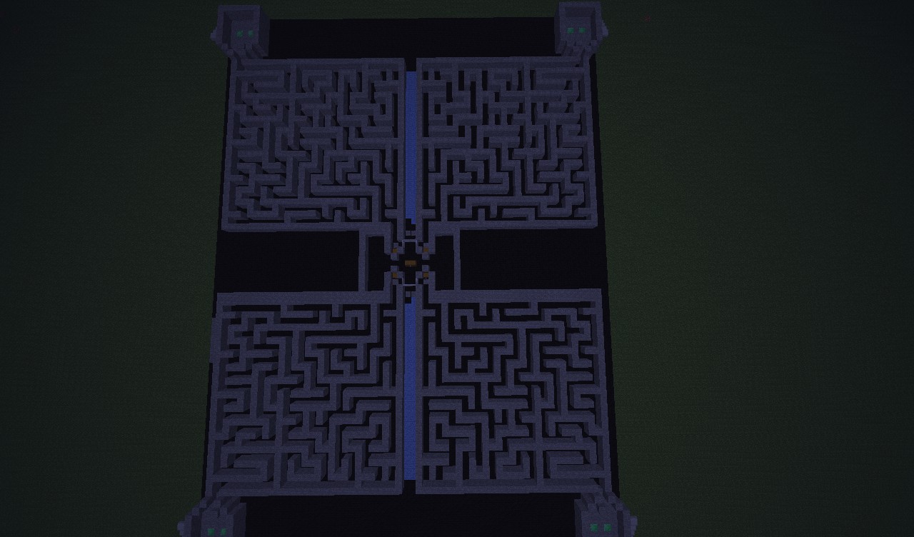 Labyrinth PVP Maze Minecraft Map