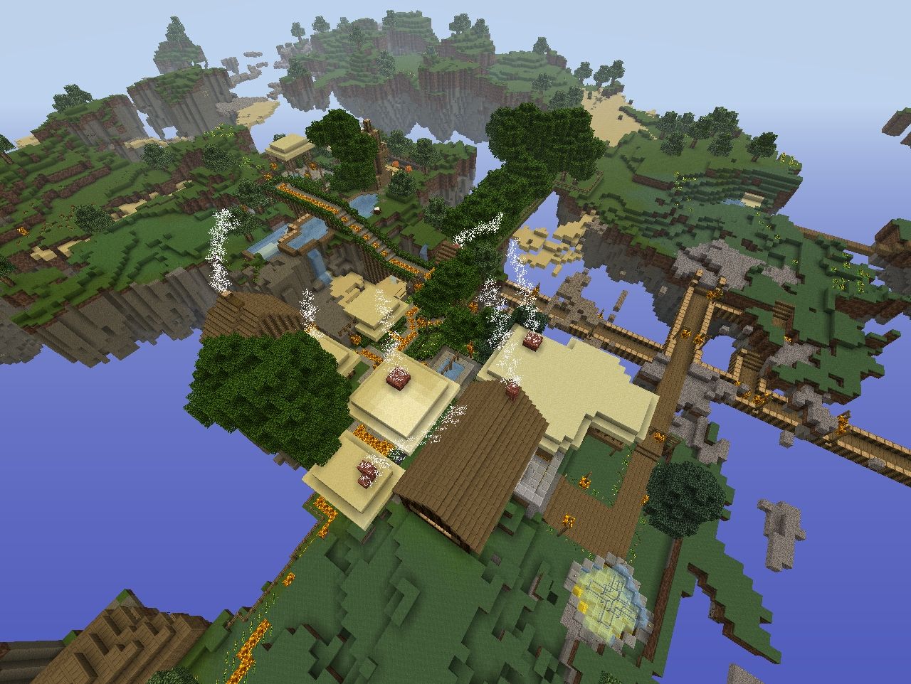 skyland city with download! V1.3 Minecraft Map