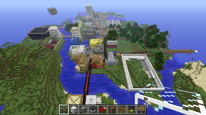 Dillian's W.I.P MegaCity Minecraft Map