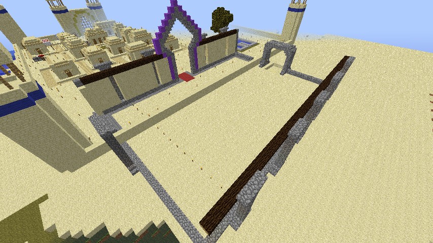 Arabian style city (survival mode) Minecraft Map
