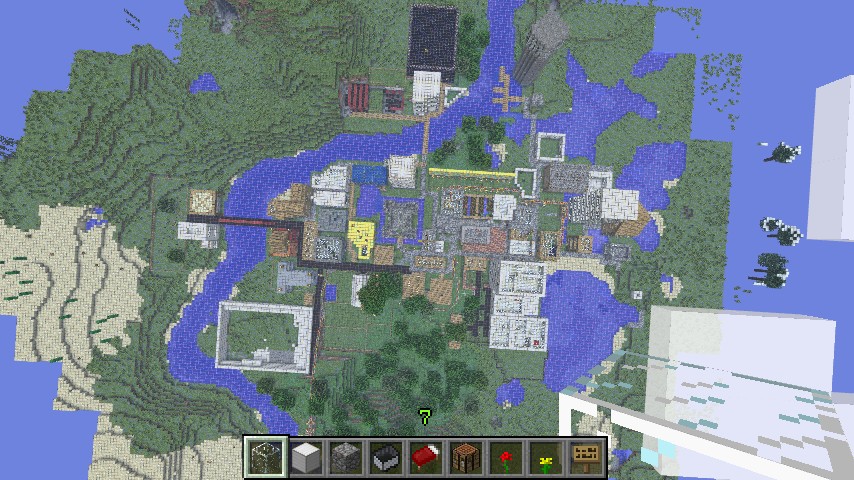 Dillian's W.I.P MegaCity Minecraft Map