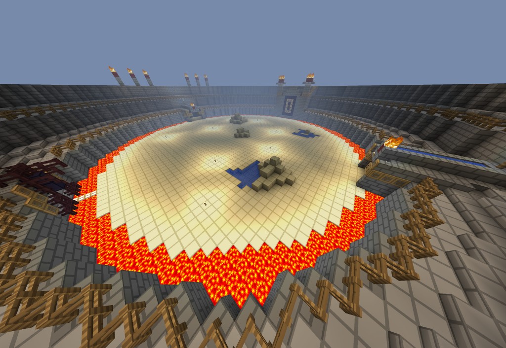 coliseum playable Minecraft Map