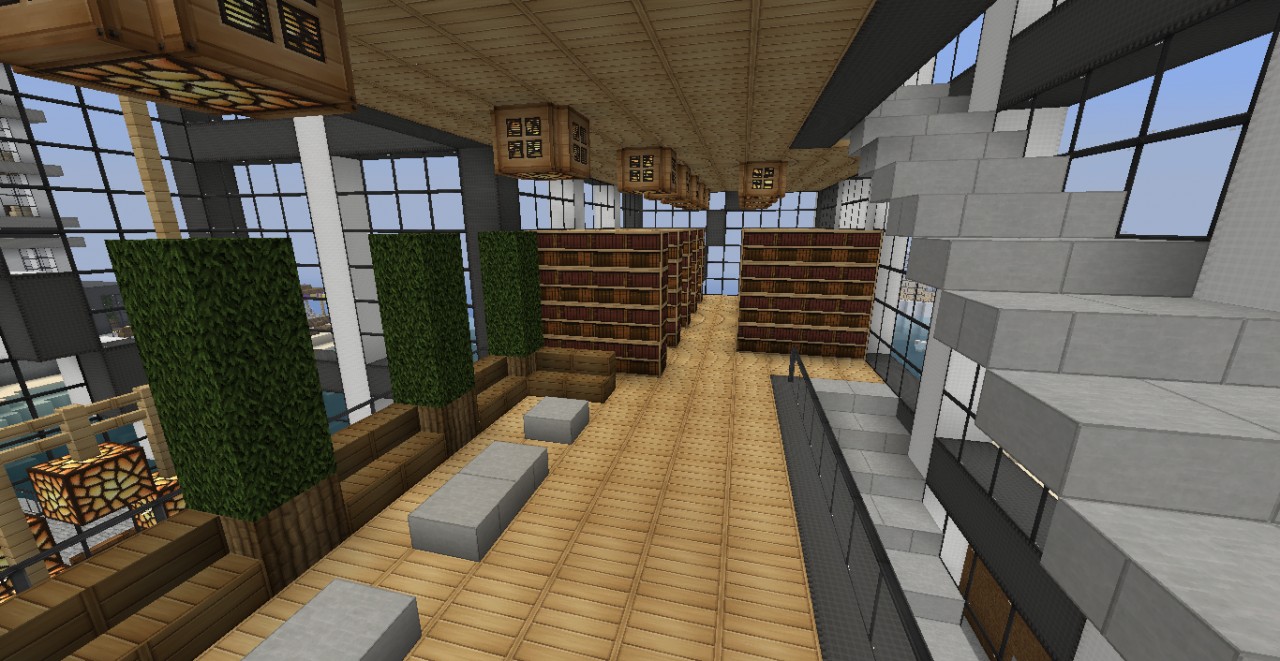 Halifax Library Minecraft Map