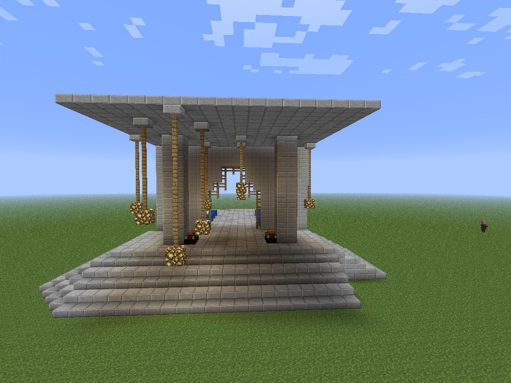 awsome build (with creeper mob spawner) Minecraft Map