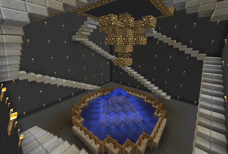 Companion Cube [ Secret Entrance ] [ 13,761 block ] Minecraft Map