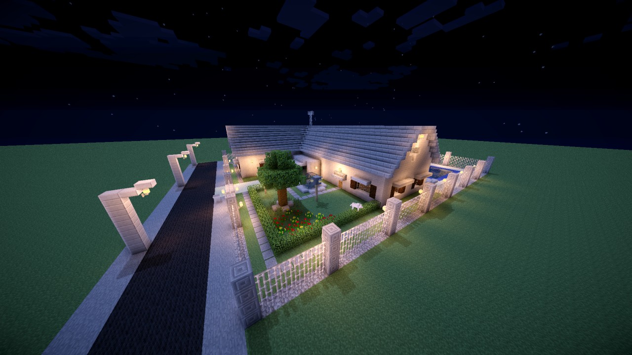 Brazilian house v2 (furnished) Minecraft Map