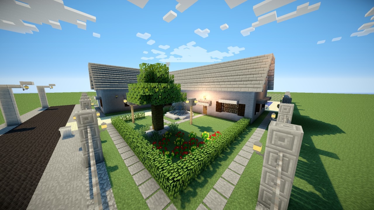 Brazilian house v2 (furnished) Minecraft Map