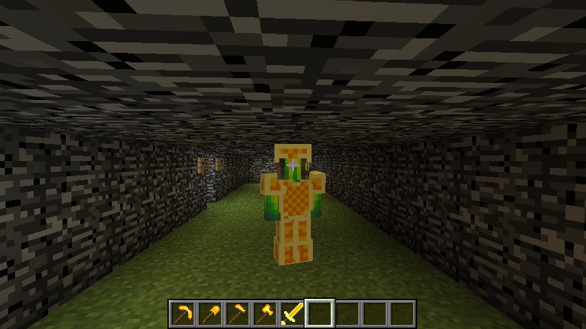 Yellow diamonds! Minecraft Texture Pack