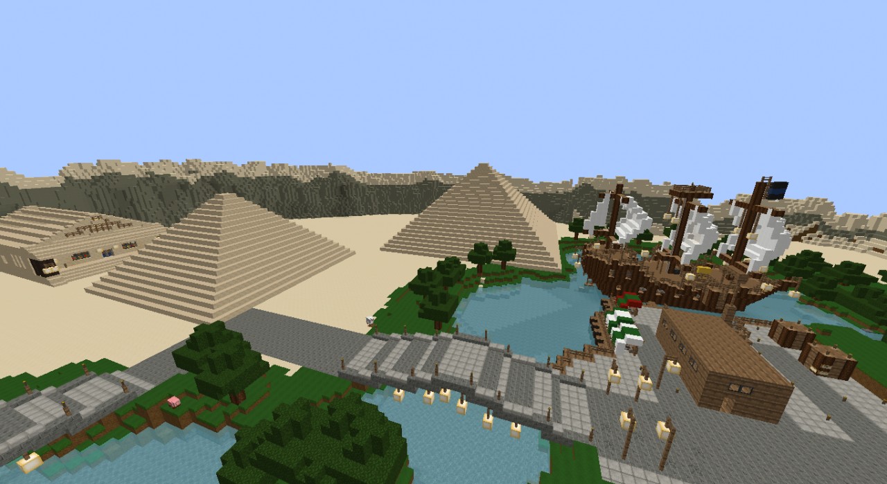 desert kingdom Minecraft Map