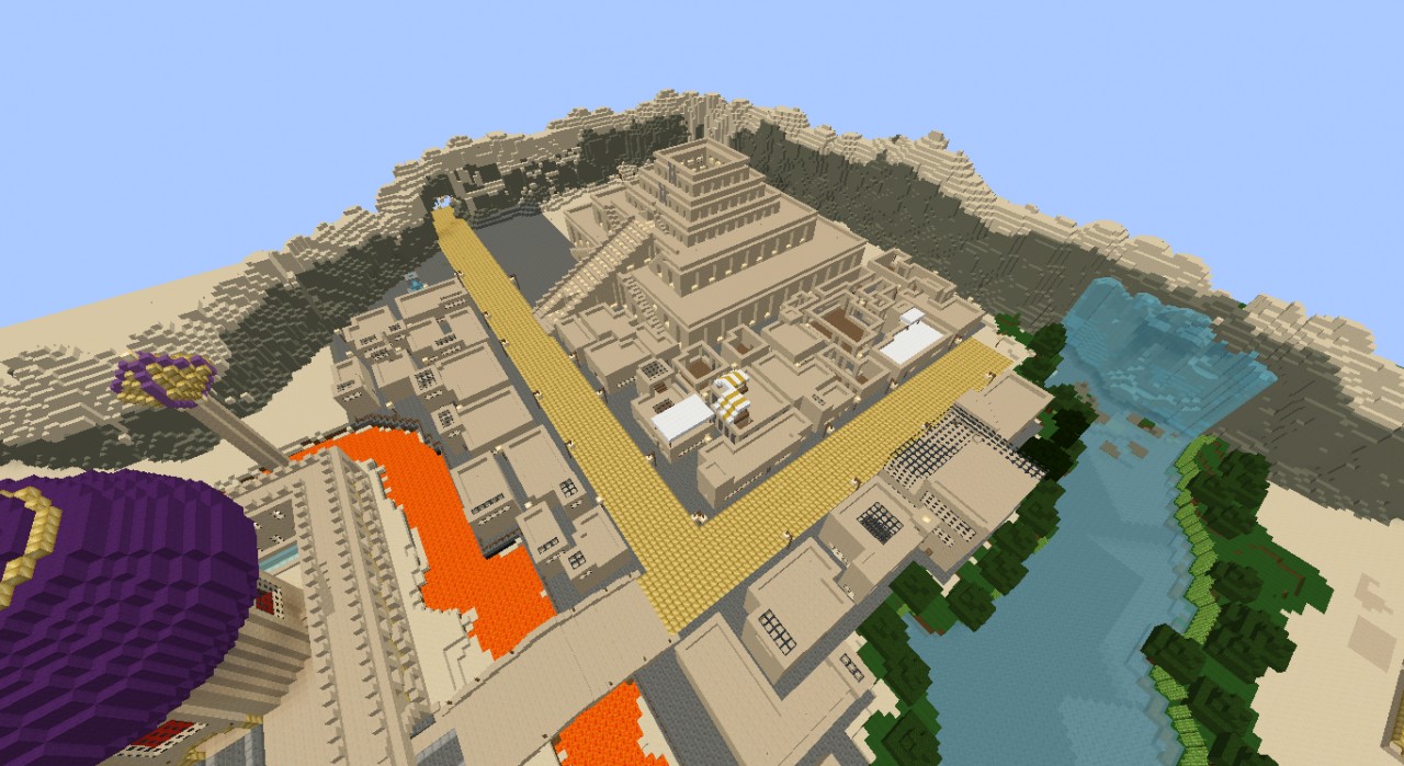 desert kingdom Minecraft Map
