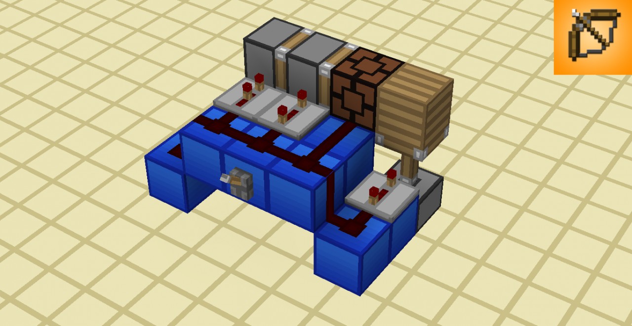 Hidden Workbench - SMALLEST DESIGN (3x4x3) Minecraft Map