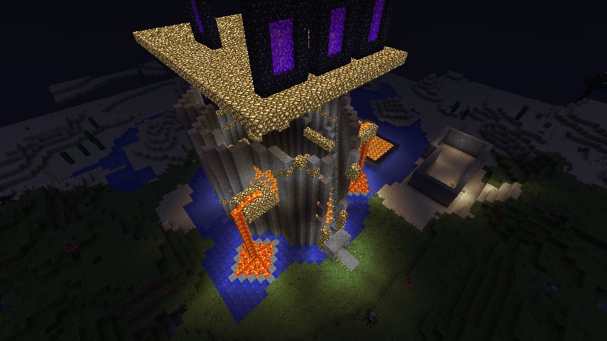 nether temple Minecraft Map