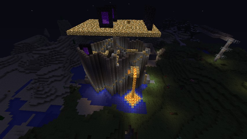nether temple Minecraft Map