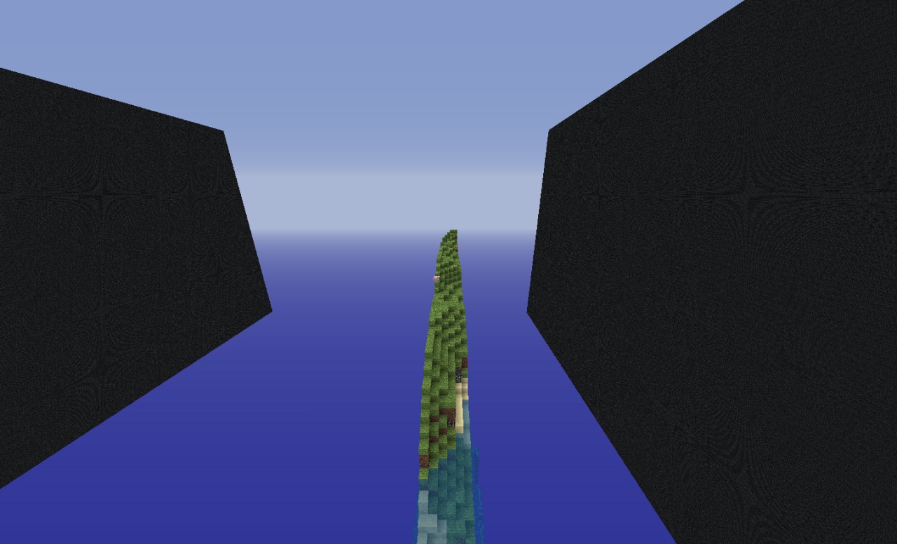 Minecraft Land Strip Survival Minecraft Map