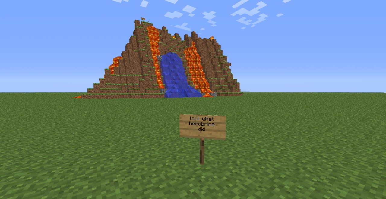 waterfall Minecraft Map