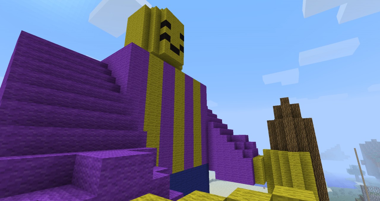 Lego man Minecraft Map