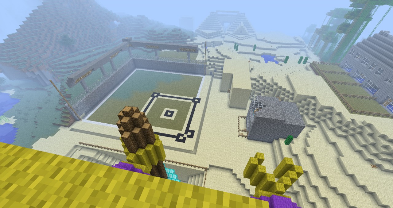 Lego man Minecraft Map