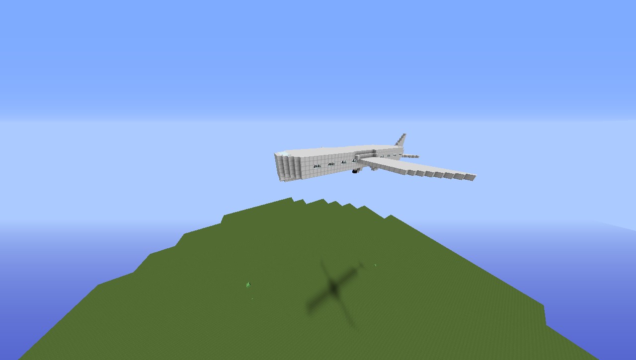 LE AIRPLANE OF MINECRAFT Minecraft Project