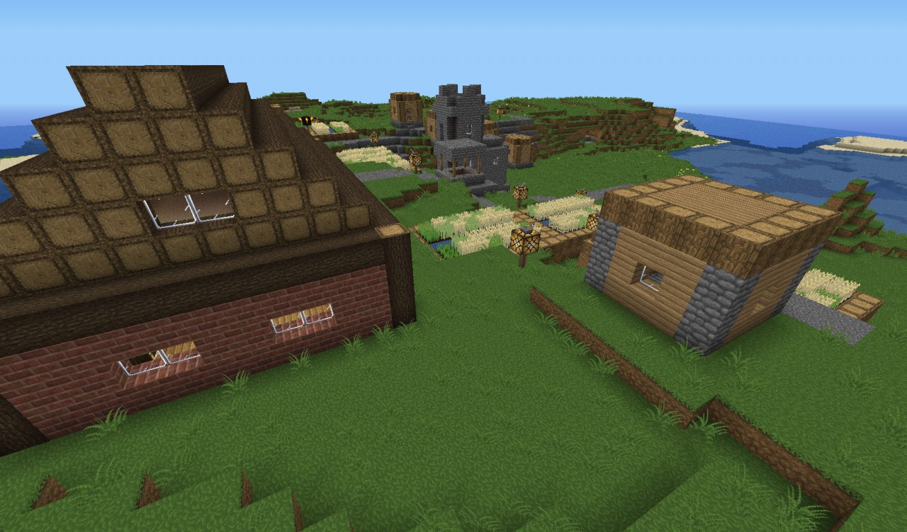 Mein Hause/Npc Village Minecraft Map