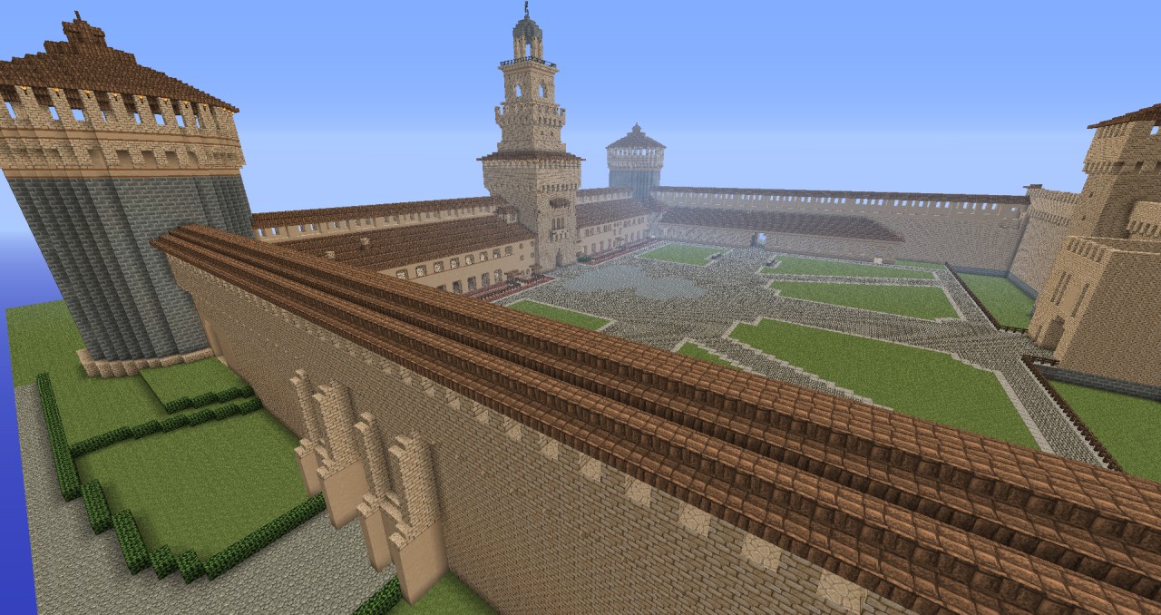Castello Sforzesco Recreation! Minecraft Map