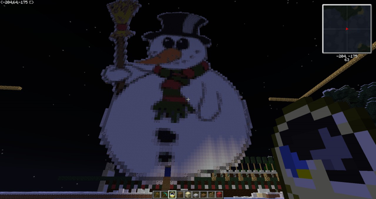 Advent Area Christmas Time Minecraft Map