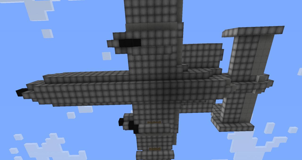 A-10 Thunderbolt II Version 2 Minecraft Map