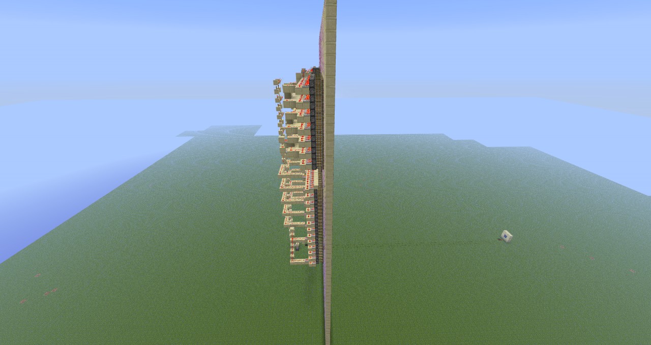 Minecraft Big Piston-Redstone Art ! Minecraft Map