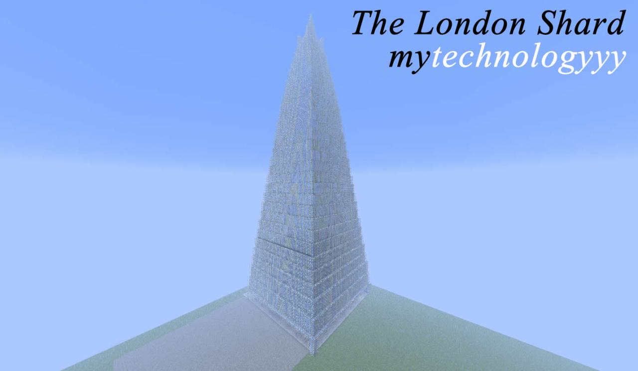 The London Shard Skyscraper Minecraft Map