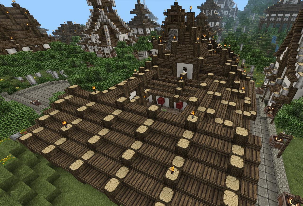 Asian Archery with tutorial Minecraft Project