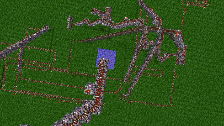 Unleashed_Terror's Rollercoaster of Terror Minecraft Map