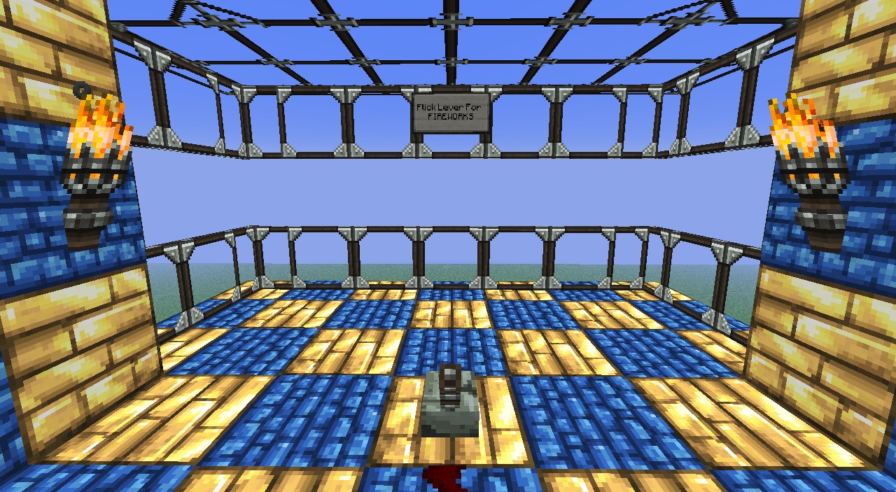 Firework Cannons Minecraft Map