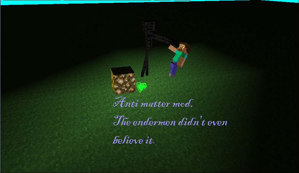 Anti matter Minecraft Mod