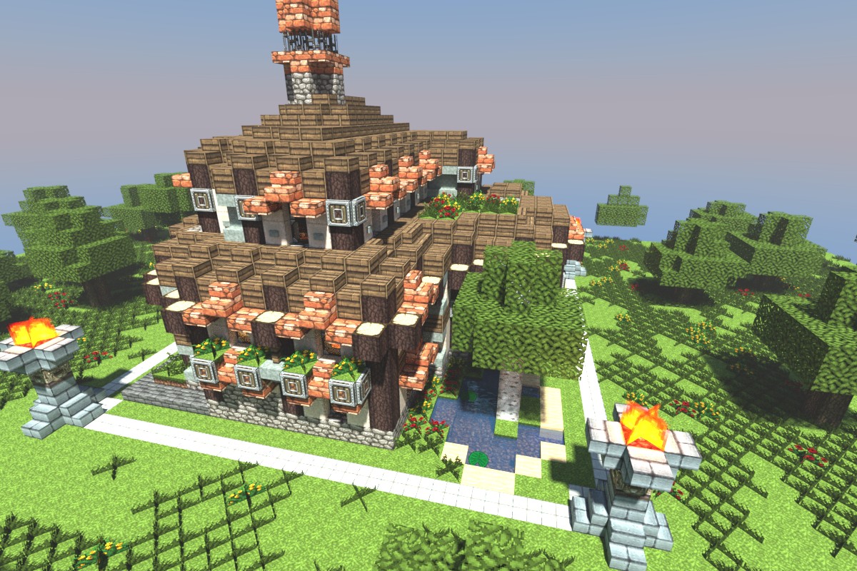 medieval Tea House [eratheon's medieval build contest] Minecraft Map