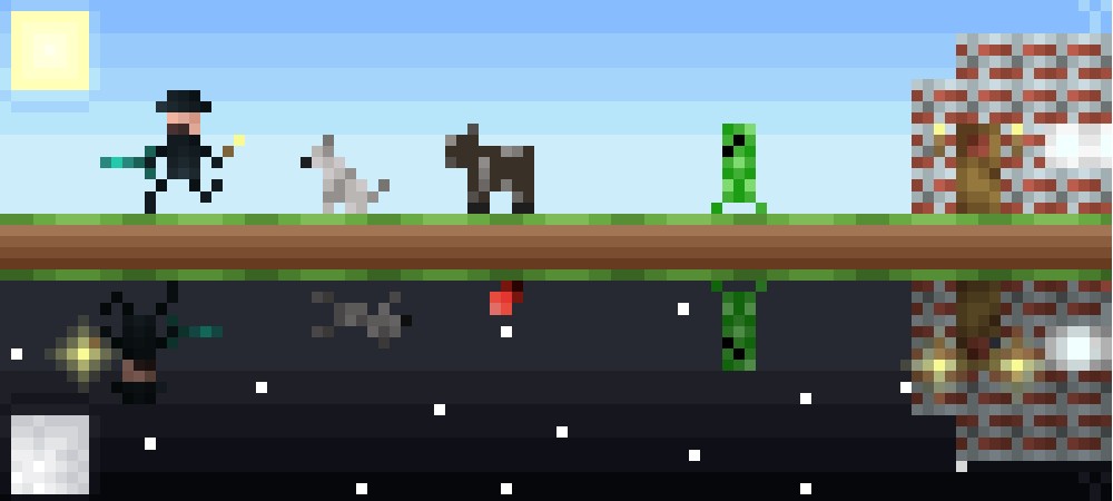 DinowCookie and P A D D Y's pixel art contest entry